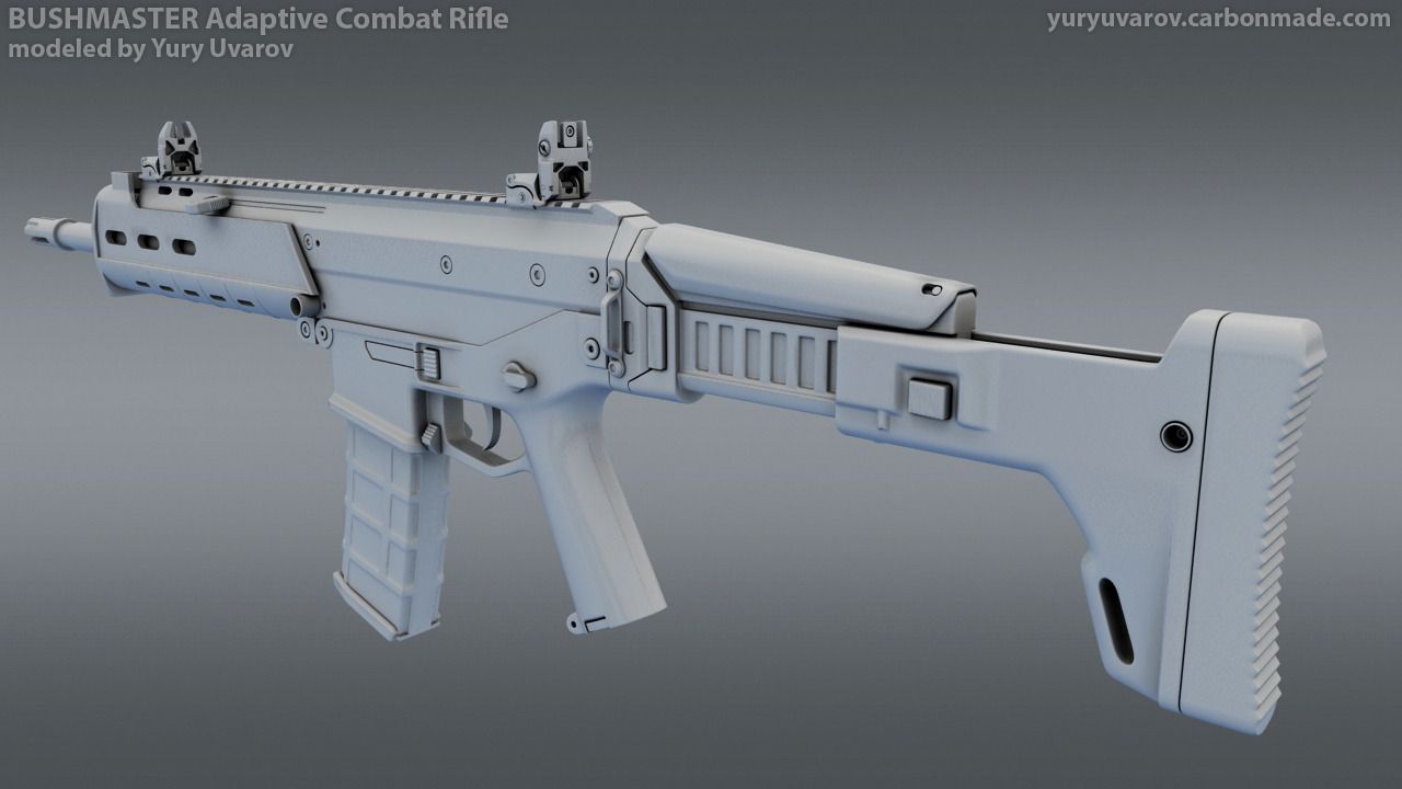 Bushmaster ACR rifle — polycount